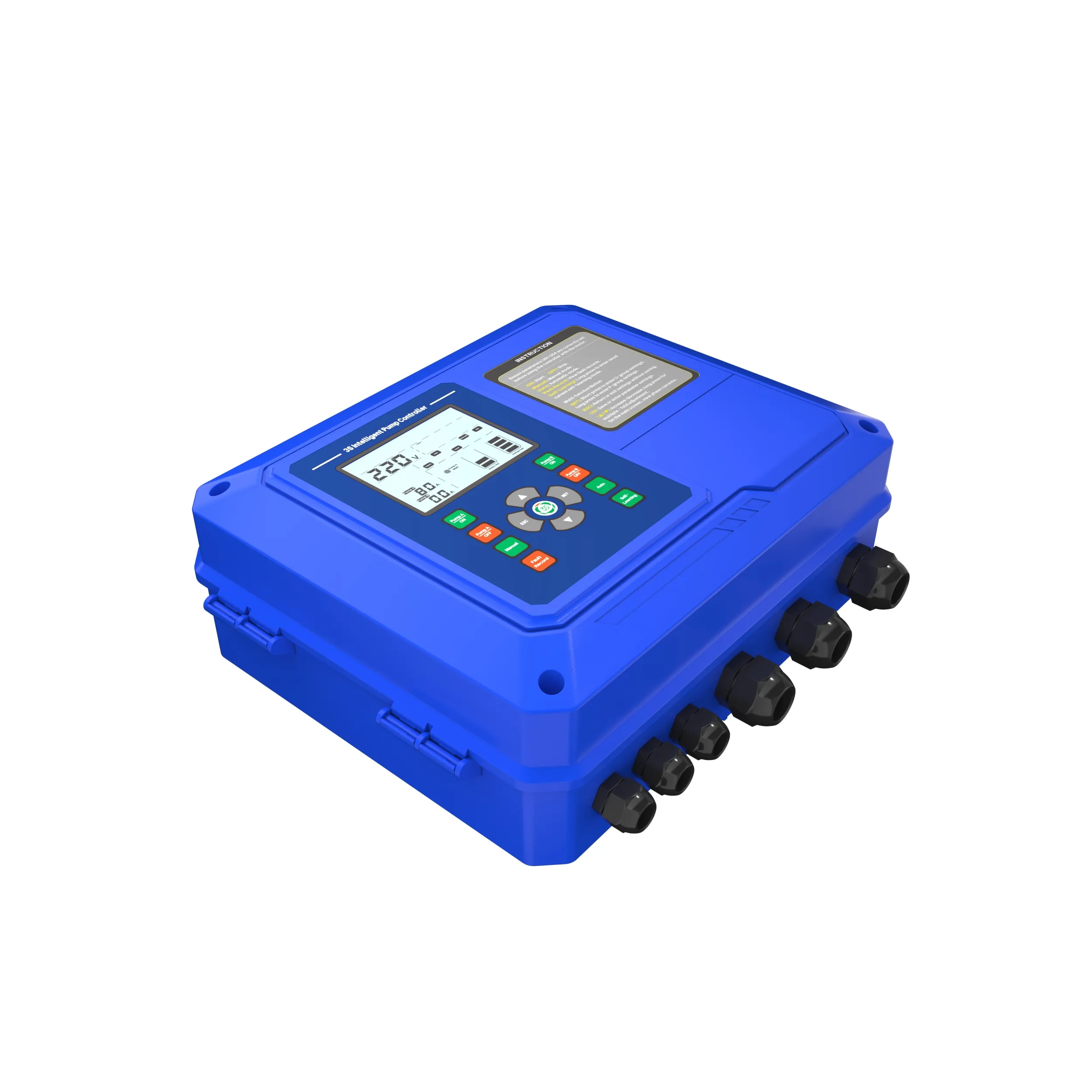 4kW Dual Pump Control Box - Motor Protector for Booster & Drainage